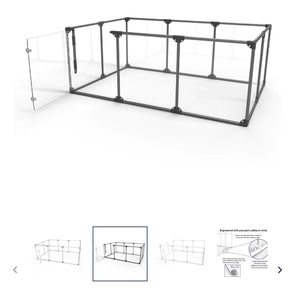 clearlylovedpets | Other | Acrylic Pet Playpen | Poshmark